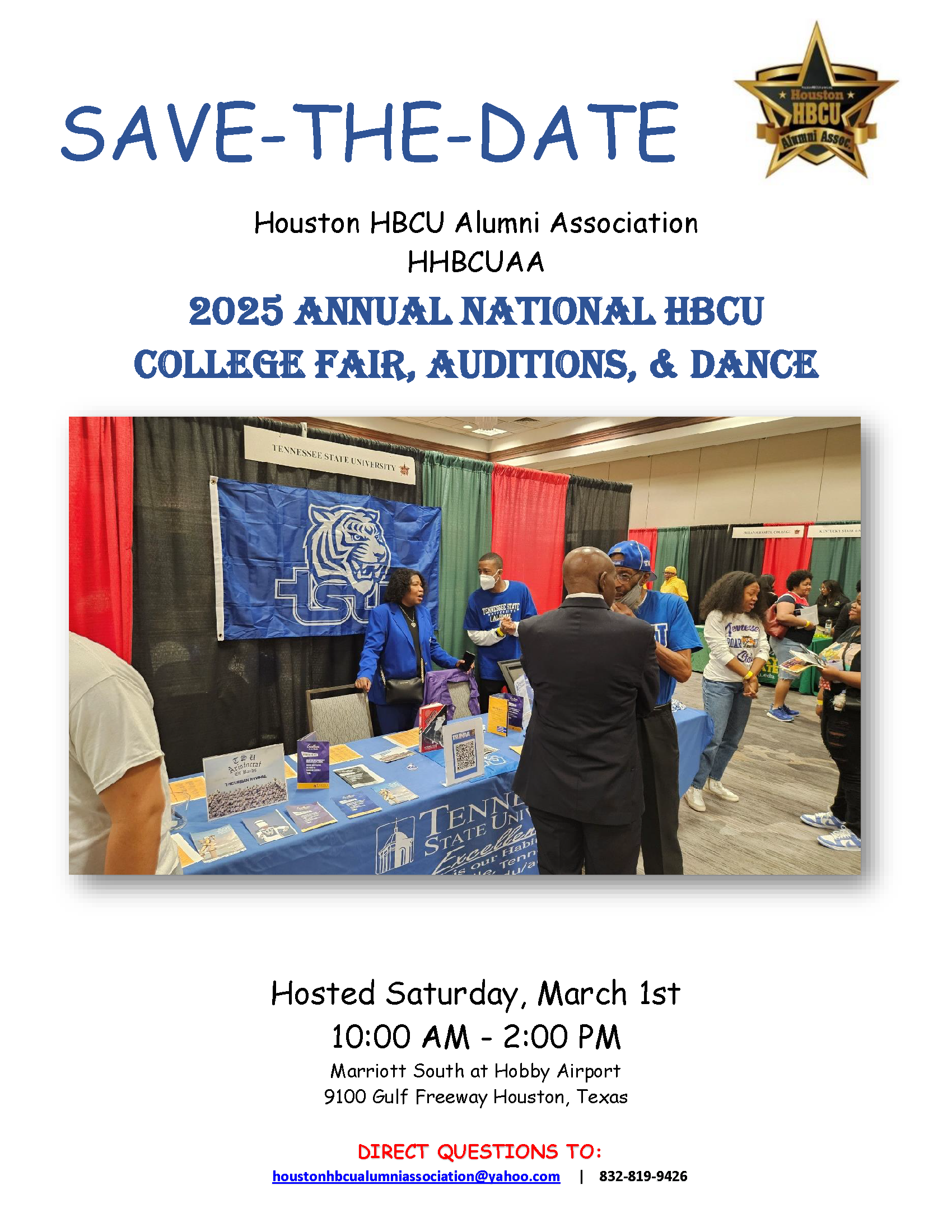 2025 Annual National HBCU College Fair - Houston HBCU Alumni Association